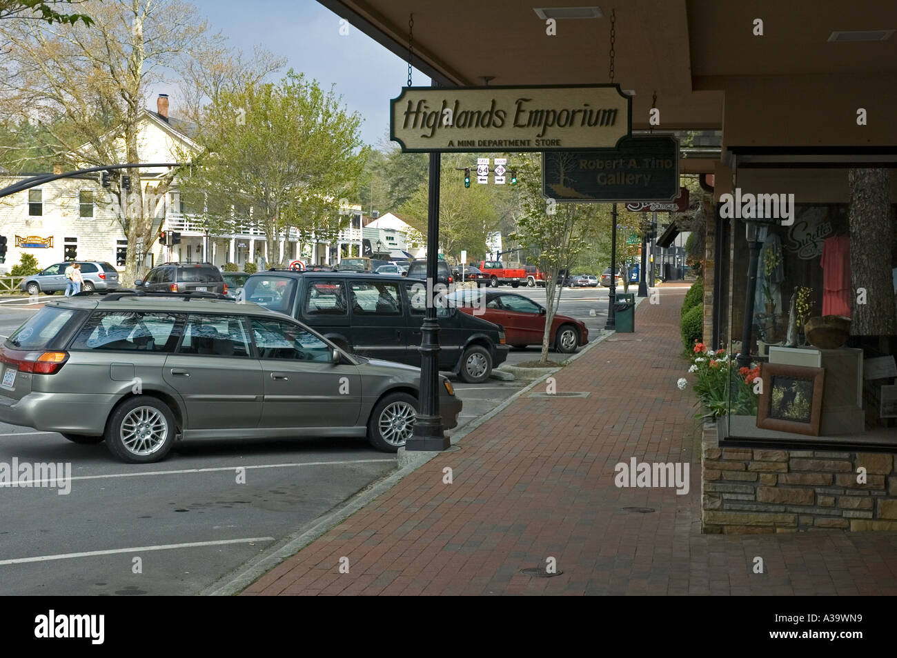 Highlands north carolina town hi-res stock photography and images - Alamy