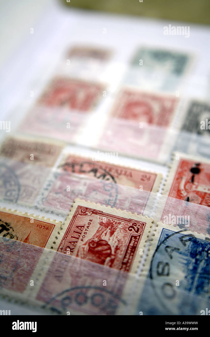 Retro stamps hi-res stock photography and images - Alamy