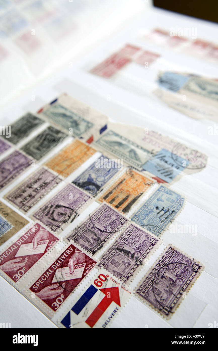 Stamp collecting icon hi-res stock photography and images - Alamy