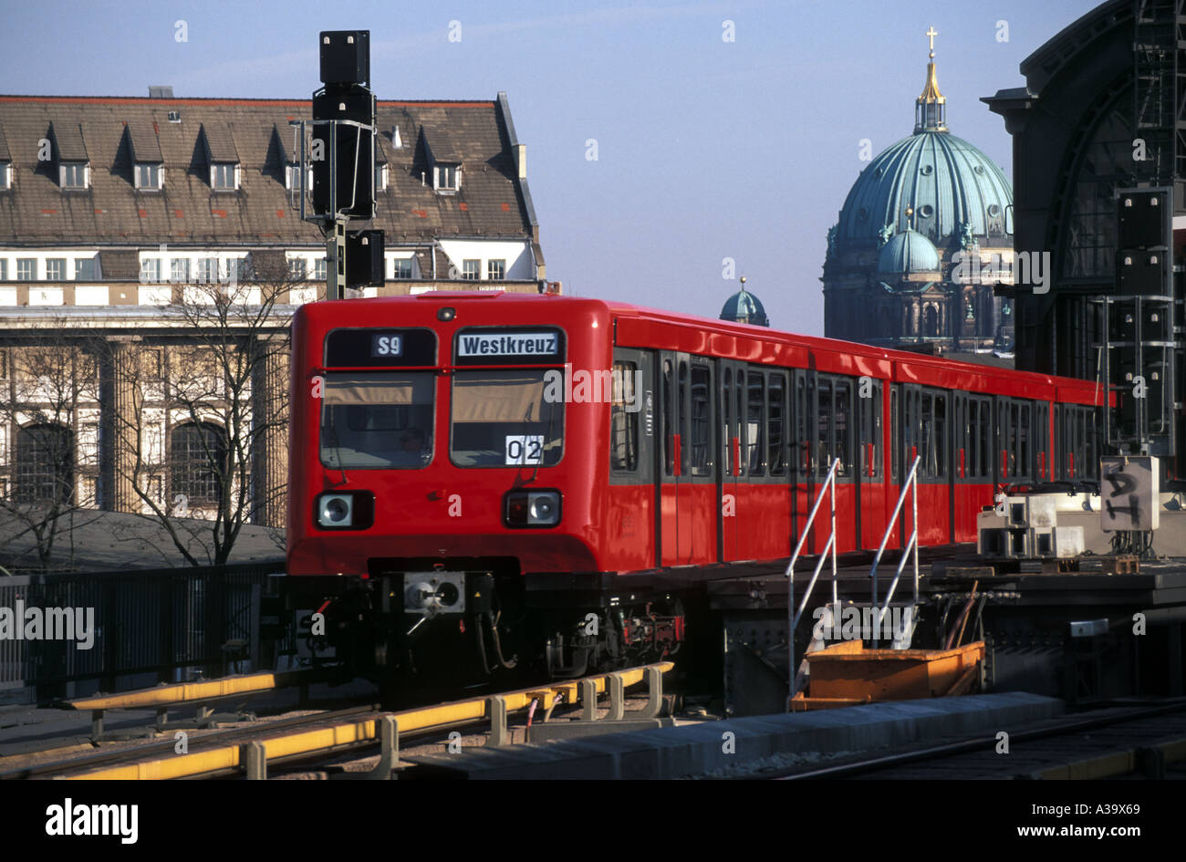 The Berlin S Bahn the city s rapid transit railway Stock Photo - Alamy
