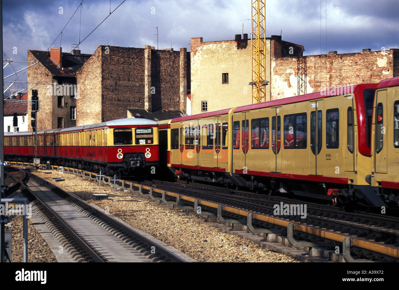 The Berlin S Bahn the city s rapid transit railway Stock Photo - Alamy