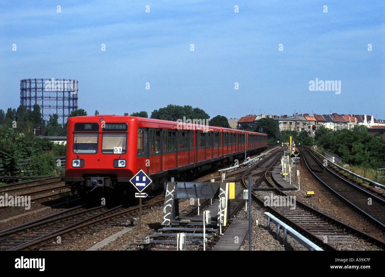 The Berlin S Bahn the city s rapid transit railway Stock Photo - Alamy