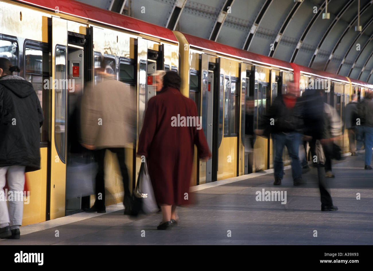 The Berlin S Bahn the city s rapid transit railway Stock Photo - Alamy