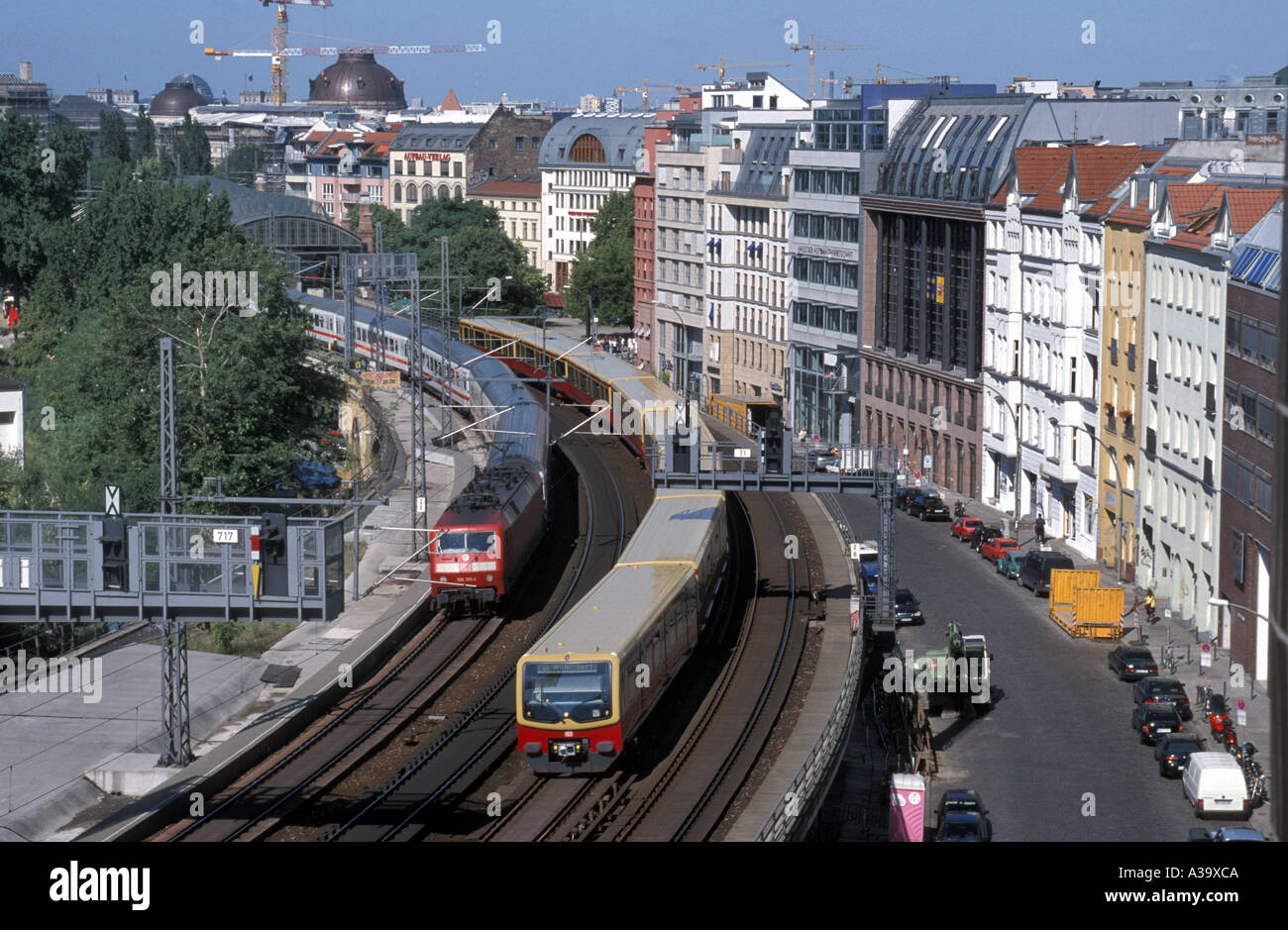 The Berlin S Bahn the city s rapid transit railway Stock Photo - Alamy