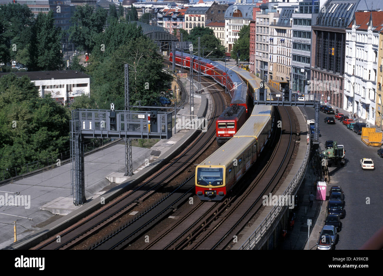 The Berlin S Bahn the city s rapid transit railway Stock Photo - Alamy