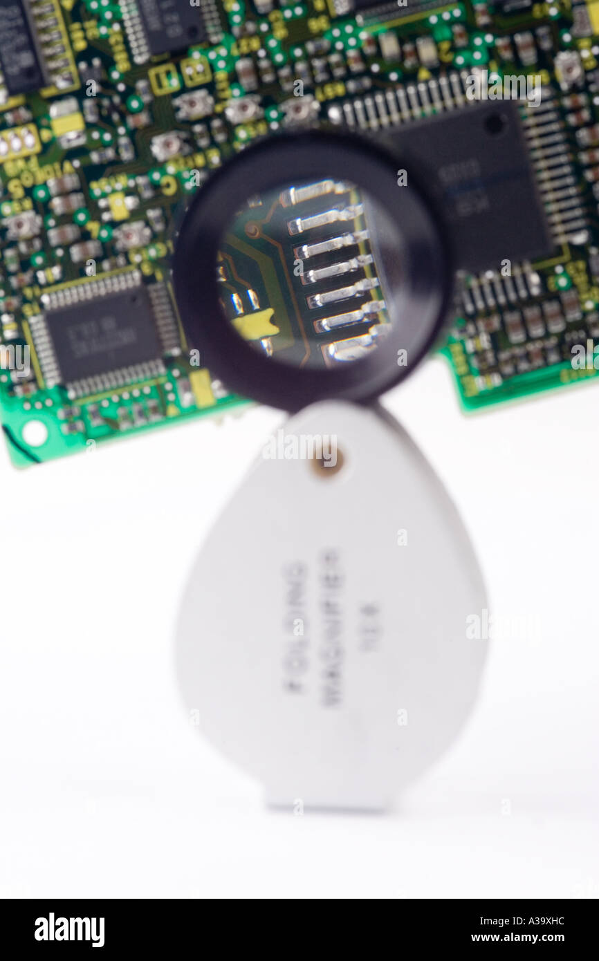 inspection of solder joints Stock Photo - Alamy