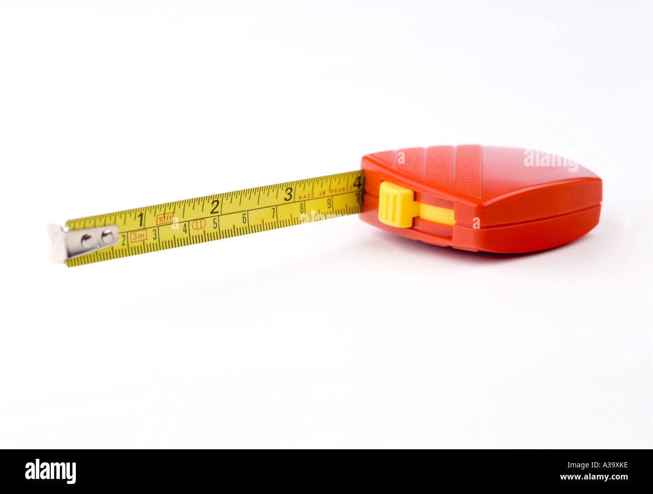 Long retractable tape measure hi-res stock photography and images - Alamy