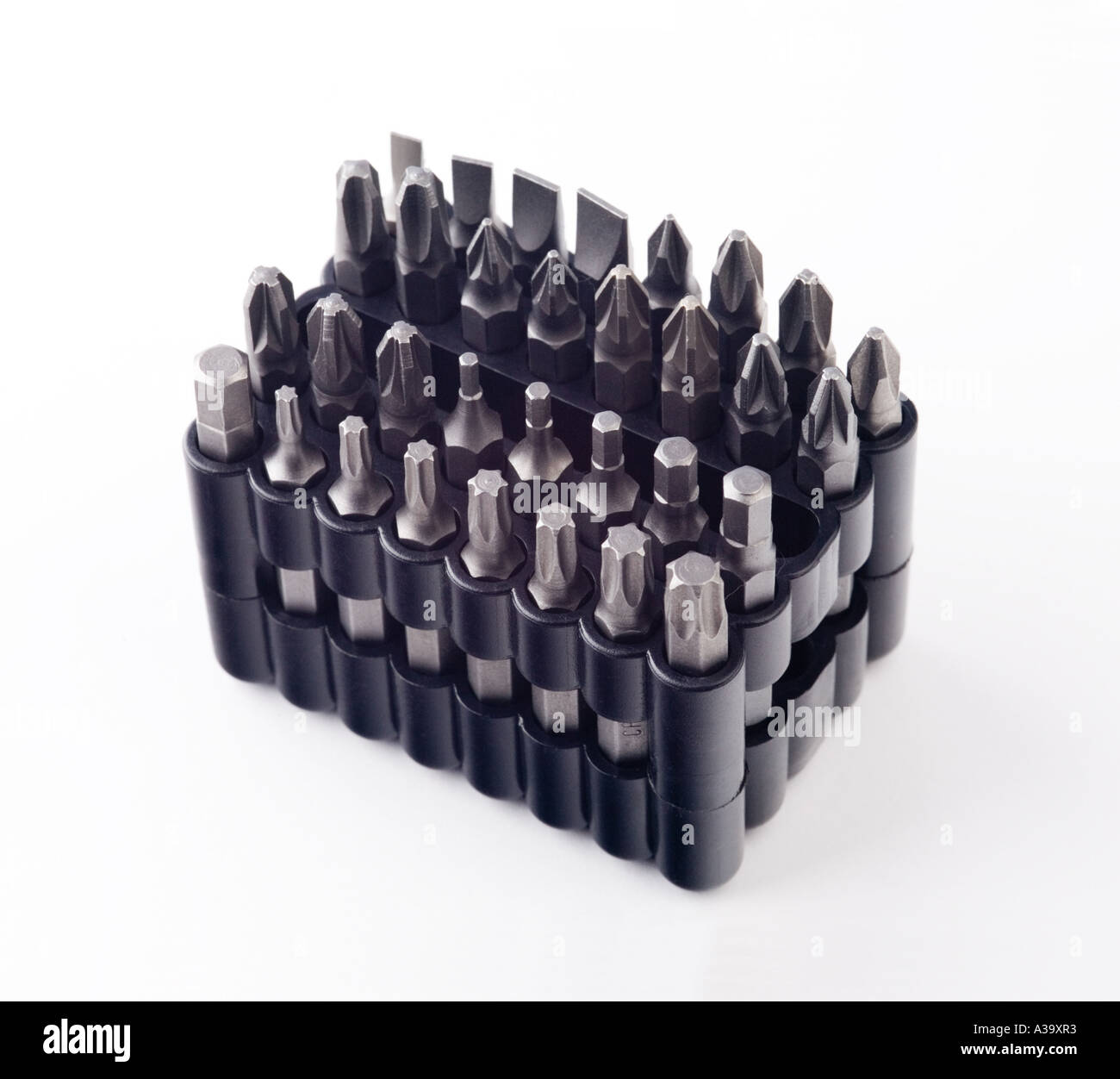 selection of screwdriver bits Stock Photo - Alamy