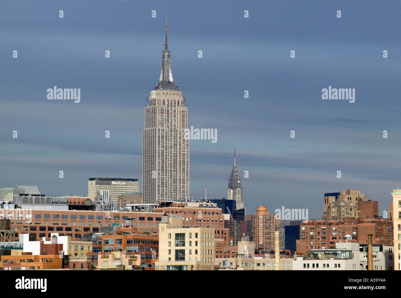 Empire State Building and New York Skyline, USA. Architect: Shreve ...