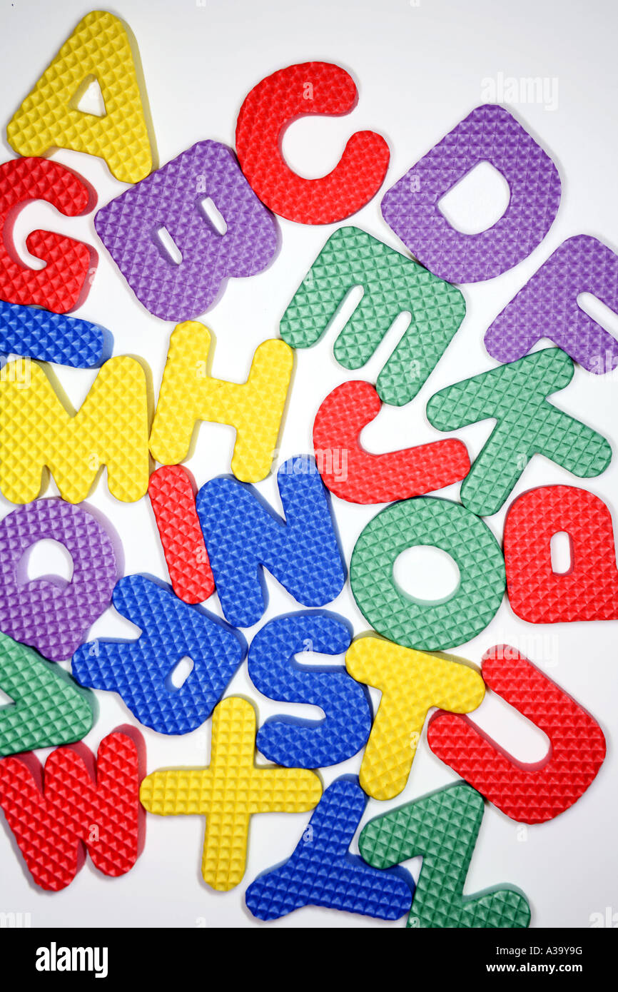 Jumbled up letters hi-res stock photography and images - Alamy