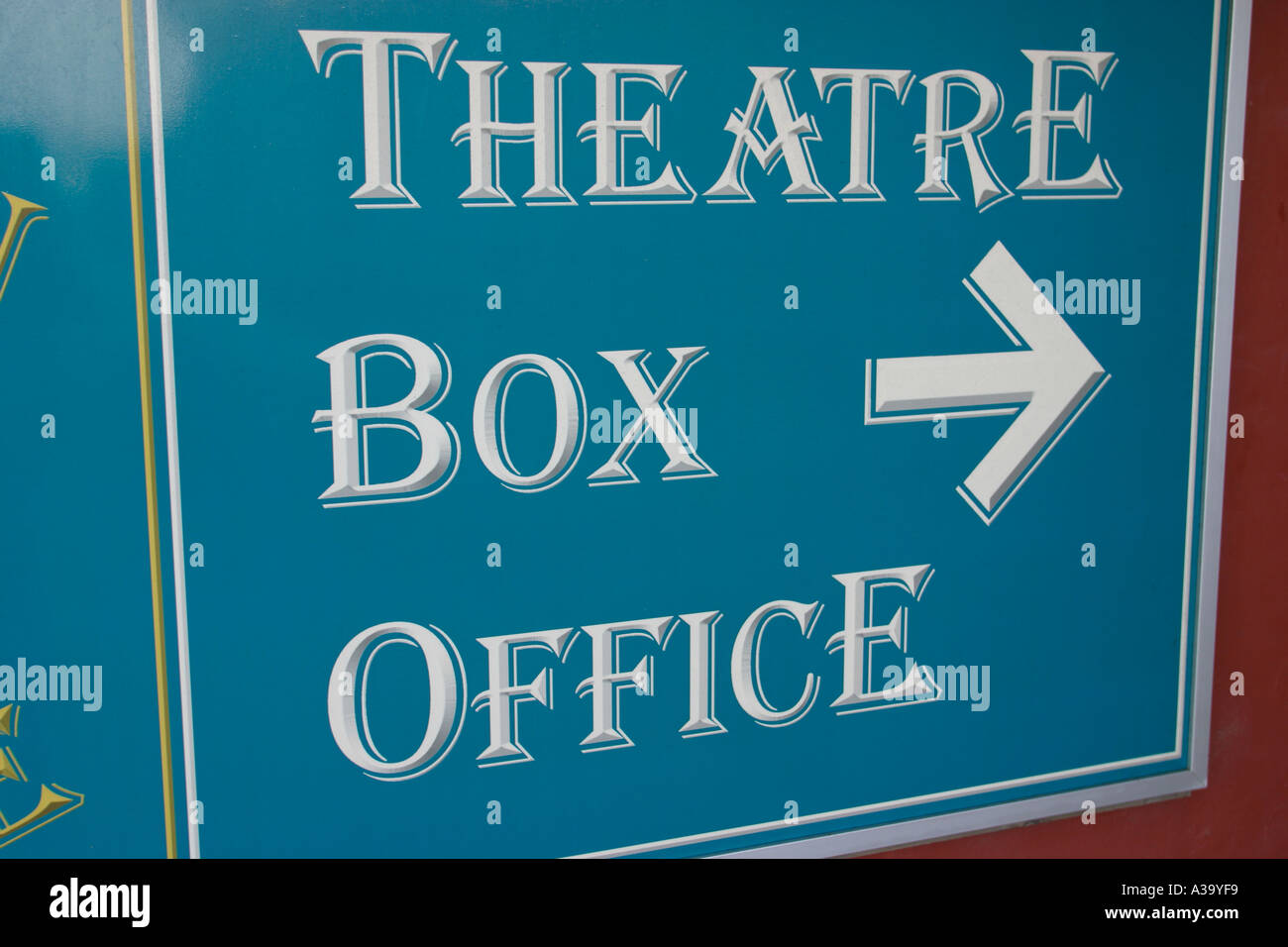 box office sign Stock Photo - Alamy