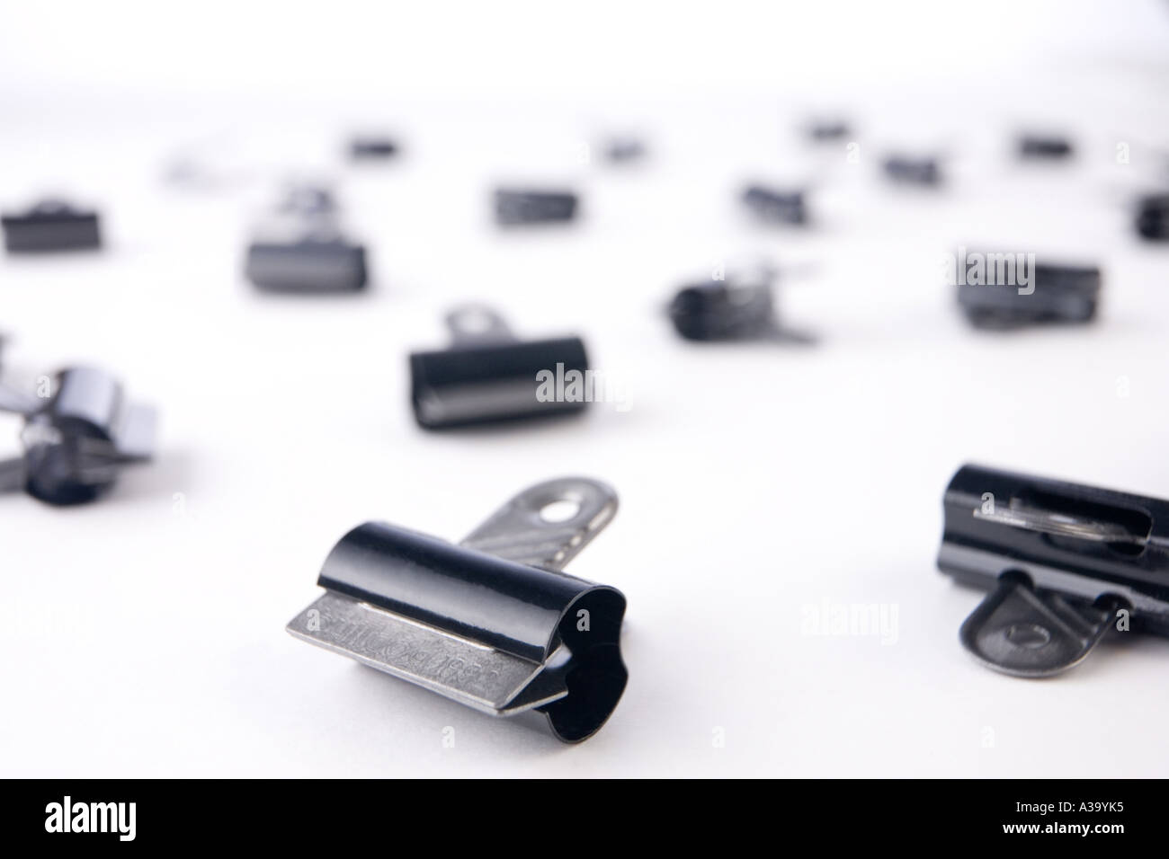 Random office paper clips hi-res stock photography and images - Alamy