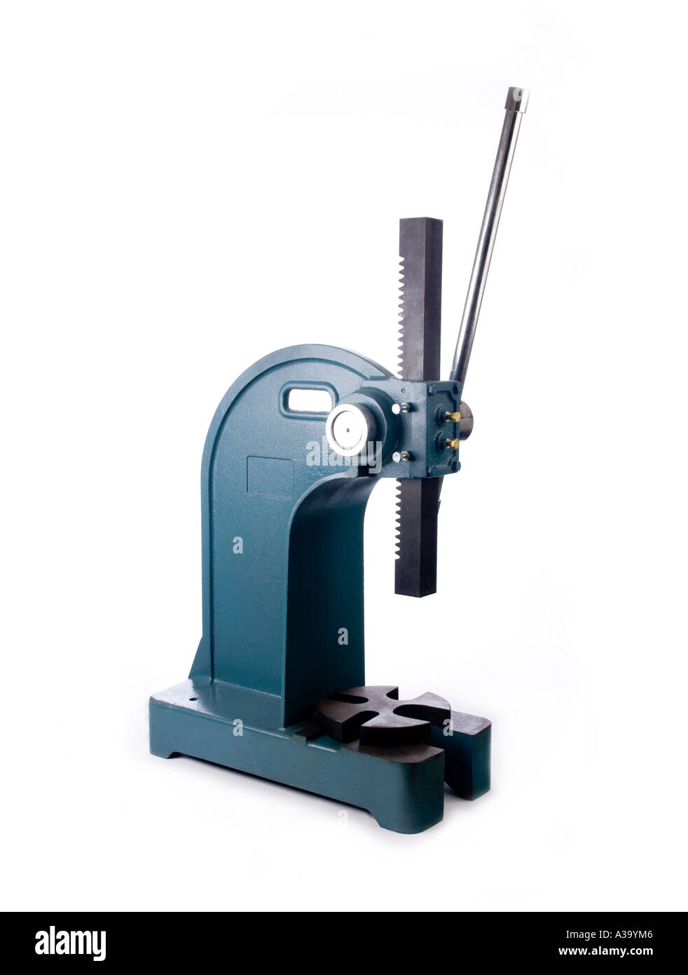 industrial 3 ton lever rack pinion press Stock Photo - Alamy