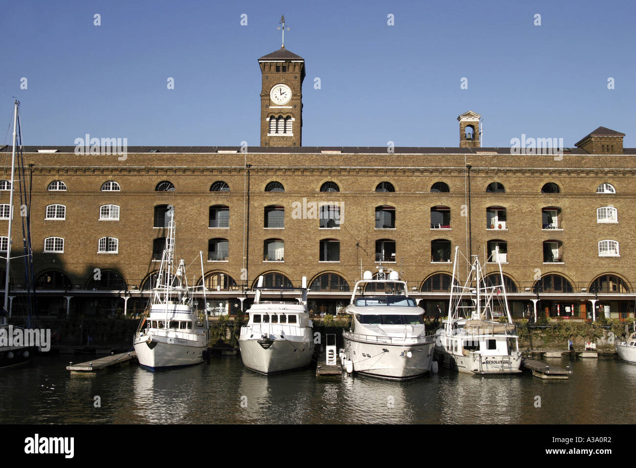 St Catherines Dock London England High Resolution Stock Photography and ...