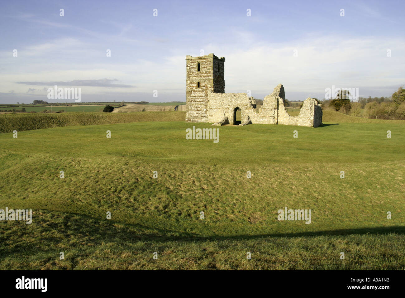 Knowlton Rings in Dorset England Stock Photo - Alamy