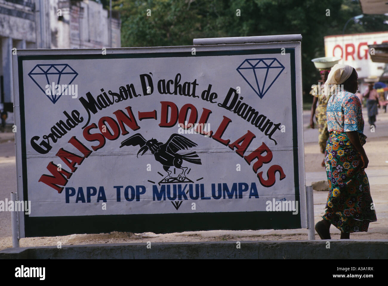 diamond merchant kisangani Stock Photo - Alamy