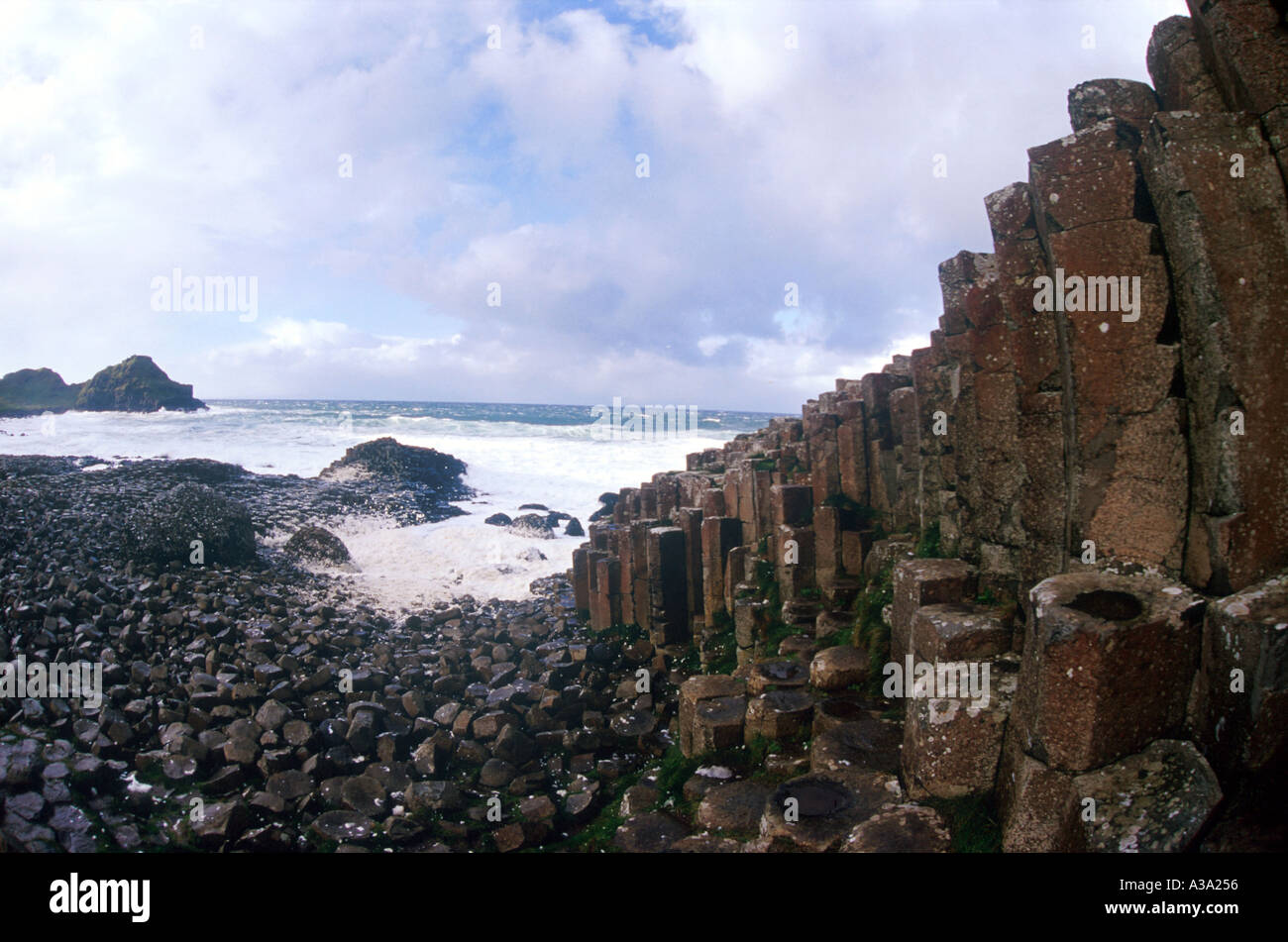 March 2001 Giant s Causeway Antrim Northern Ireland The Causeway become ...