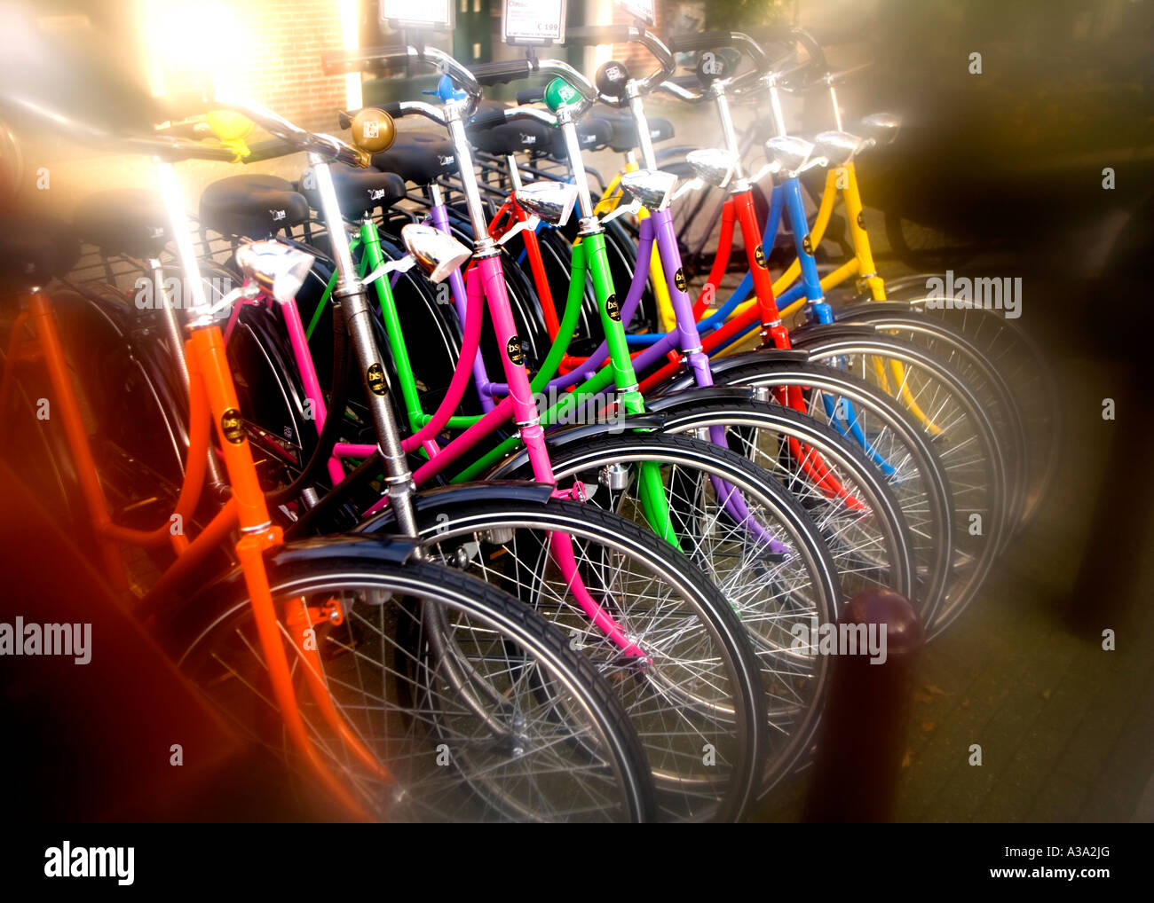 Dutch-made Bikes for sale in Amsterdam Stock Photo - Alamy