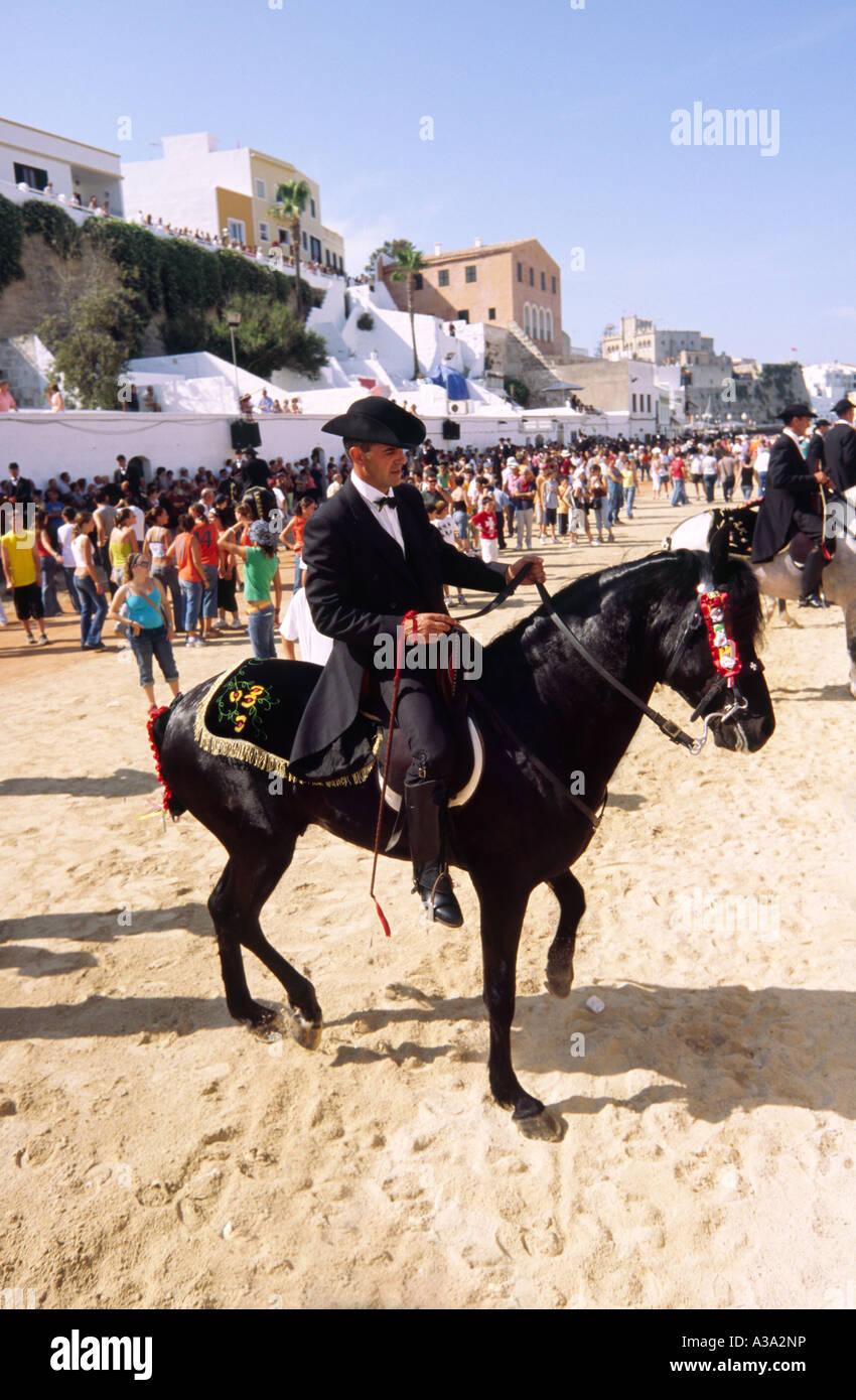 Menorca horse spain tradition festival hi-res stock photography and ...