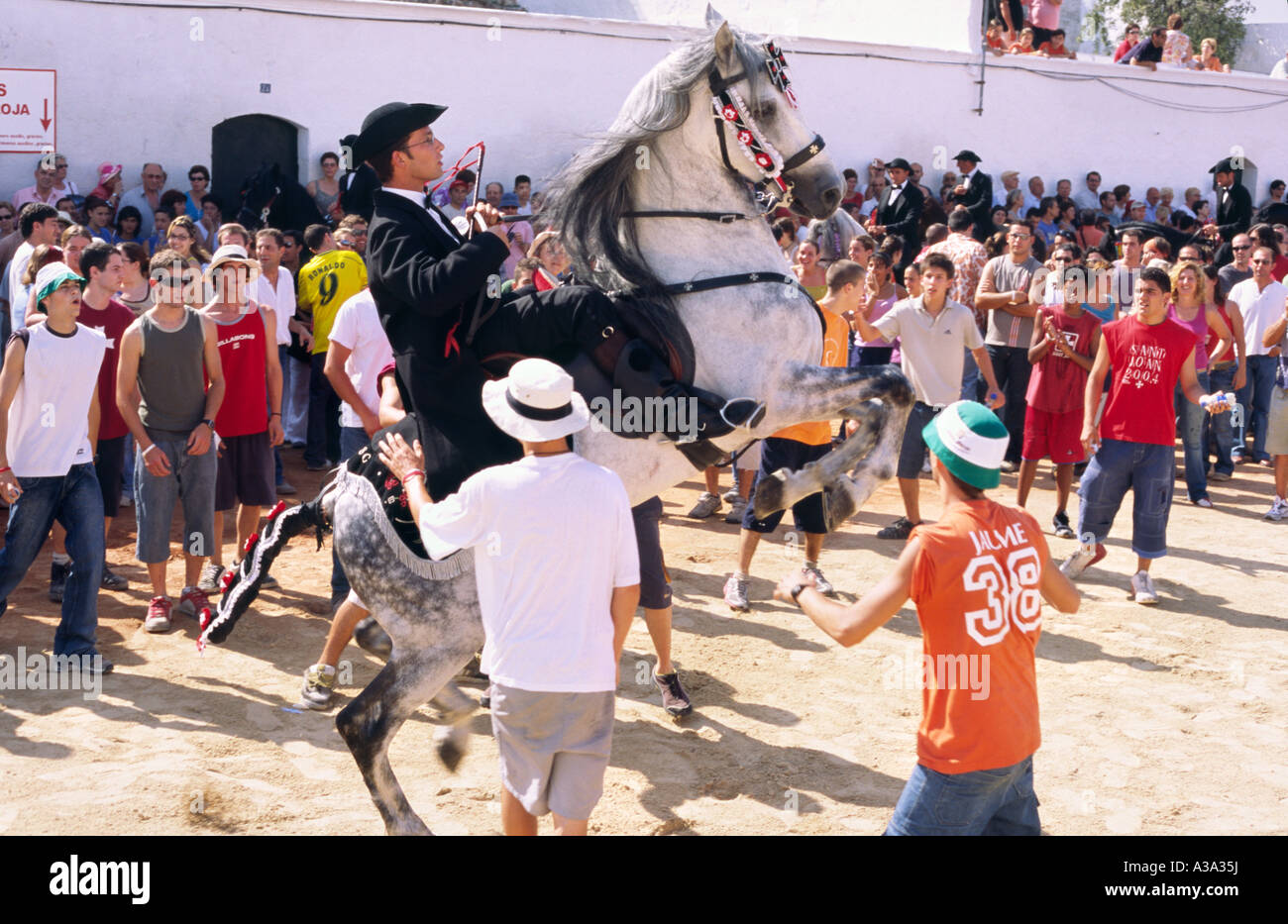 Festival of Sant Joan - Ciutadella, Menorca, SPAIN Stock Photo - Alamy
