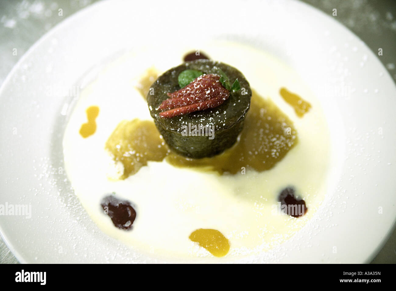 Starter main course dessert hi-res stock photography and images - Alamy