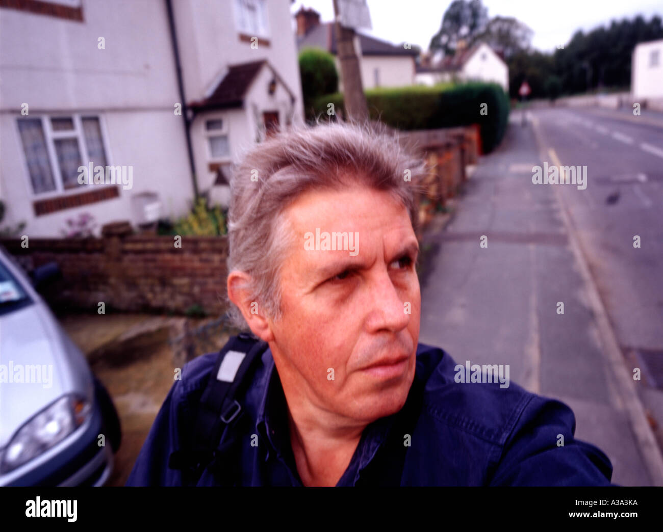 English man with tanned face Stock Photo - Alamy