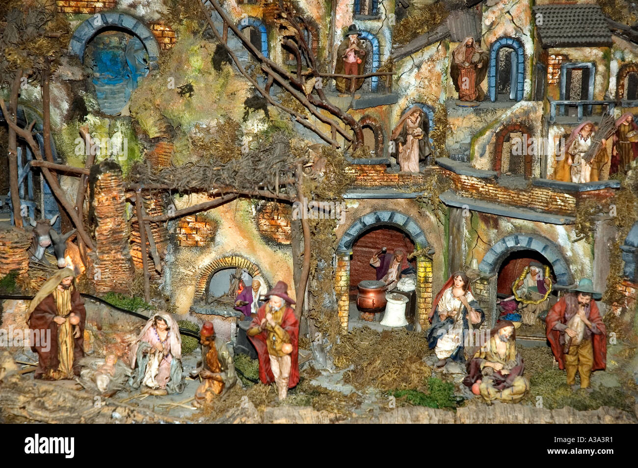crib rèche of christmas - region of friuli venezia giulia - pordenone ...