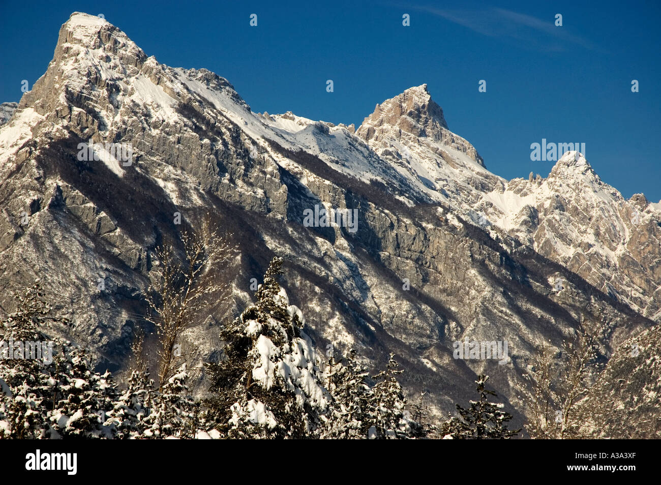friuli mountain near barcis - region of friuli venezia giulia ...