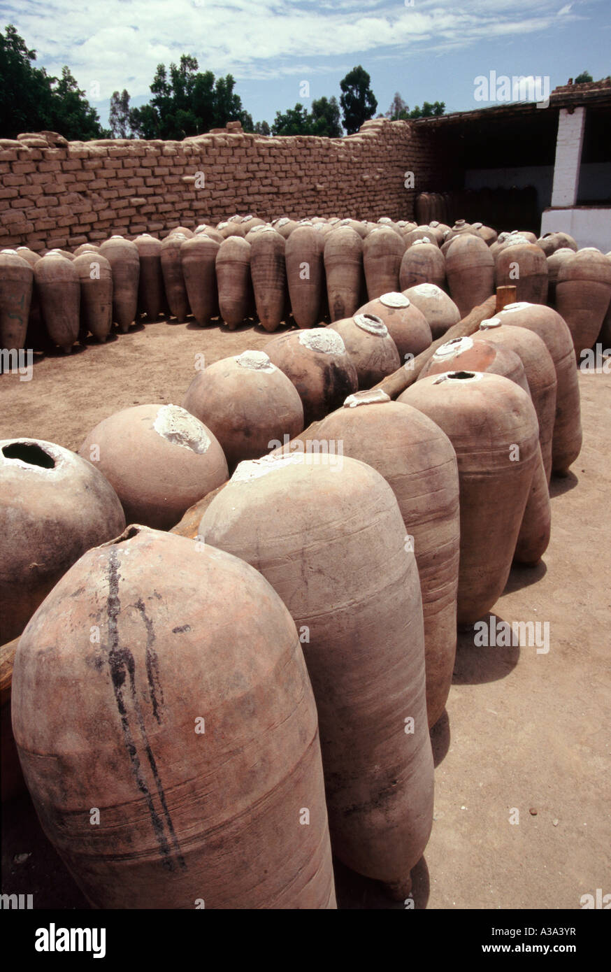 Pisco bodega - Ica, PERU Stock Photo - Alamy