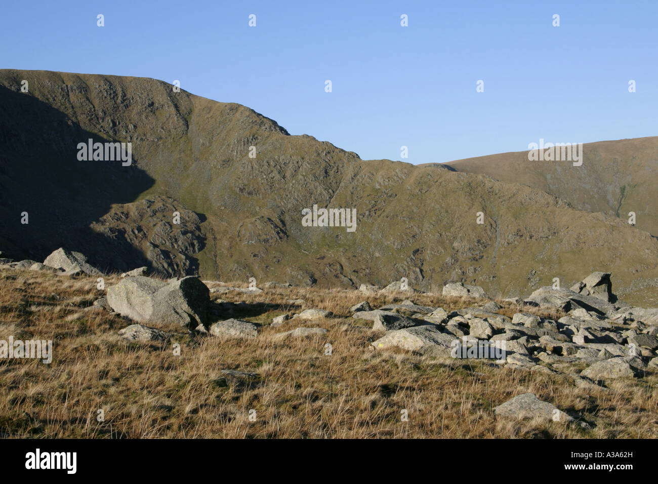 High Street from Mardale Ill Bell's east ridge, High Street range, Lake ...