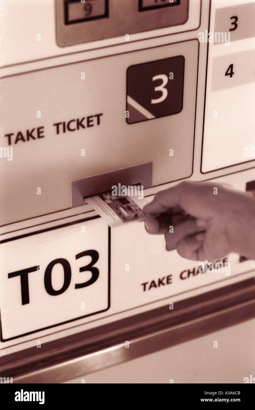 Ticket machine train station Bangkok Thailand Stock Photo - Alamy