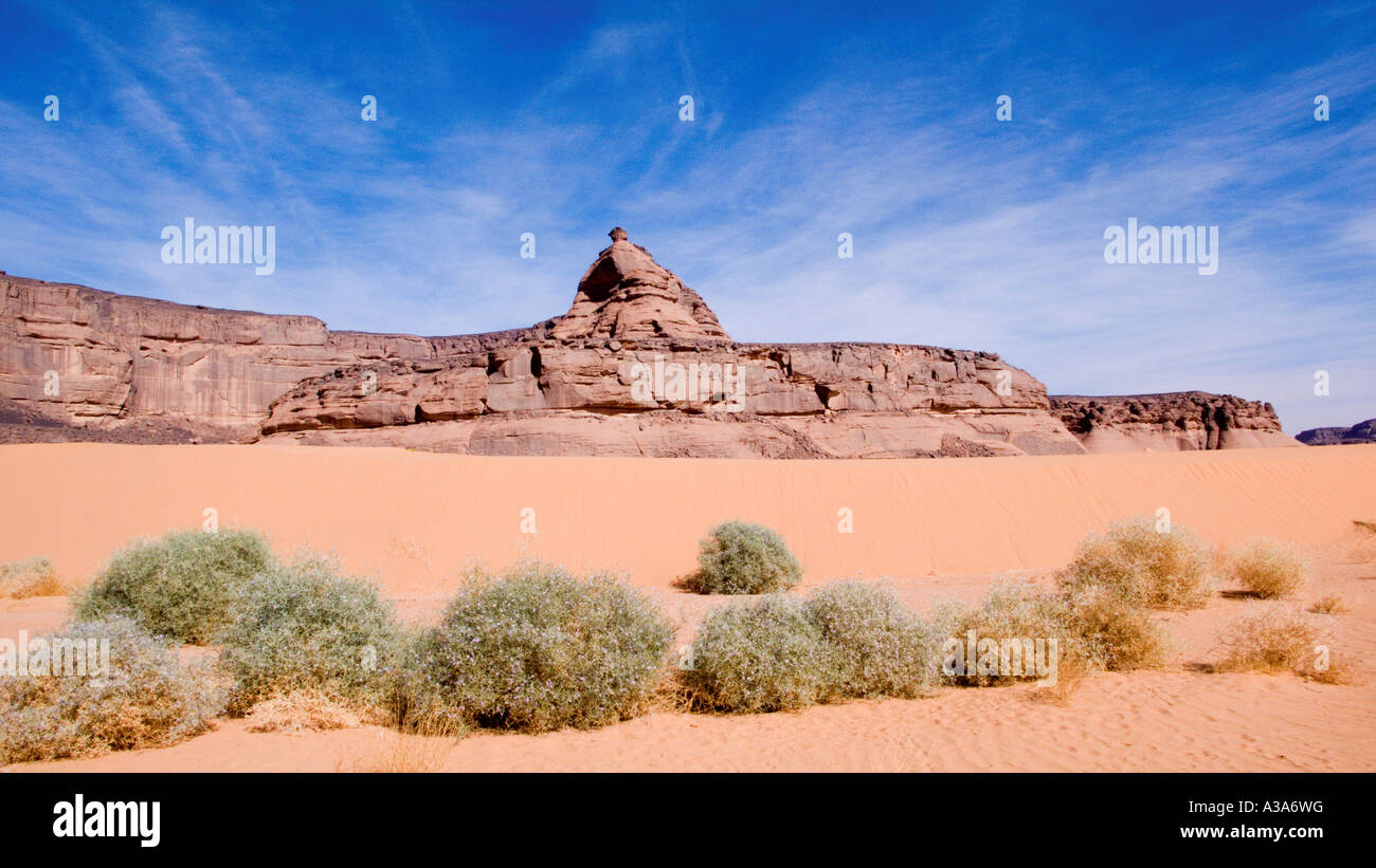 Akakus Mountains Sahara Desert Libya Stock Photo - Alamy