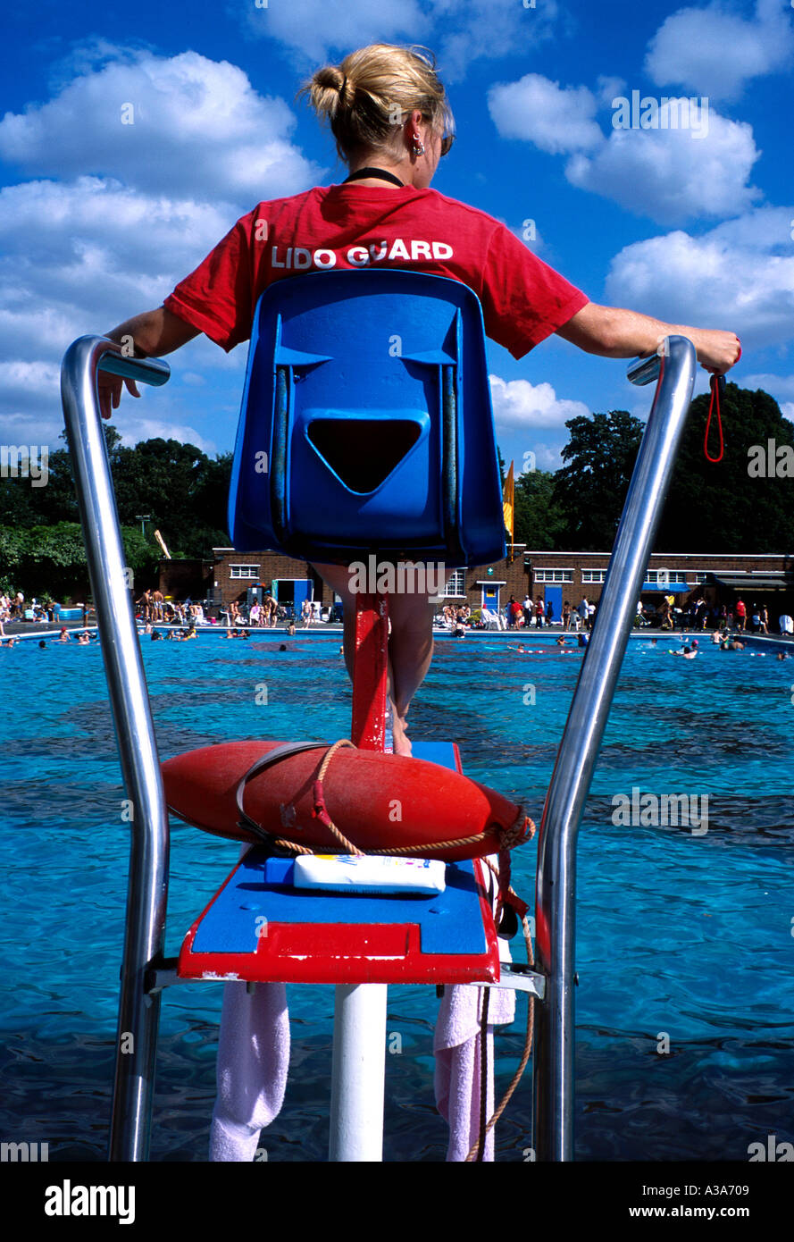 Lifeguard Pool Uk High Resolution Stock Photography and Images - Alamy