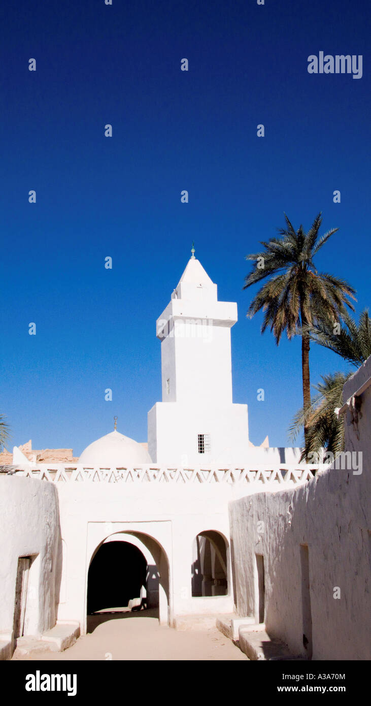 Mosque in Ghadames Old Town Libya Stock Photo - Alamy