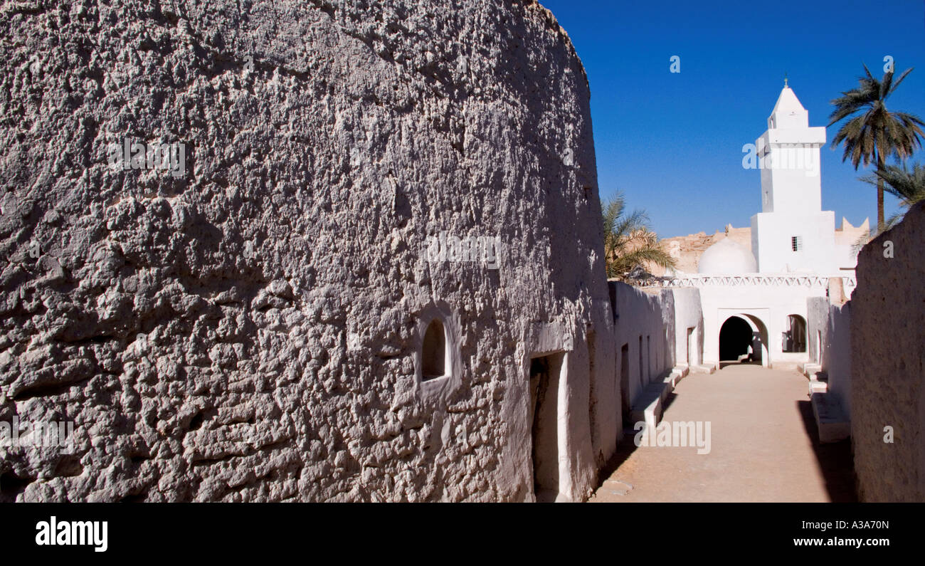 Mosque in Ghadames Old Town Libya Stock Photo - Alamy