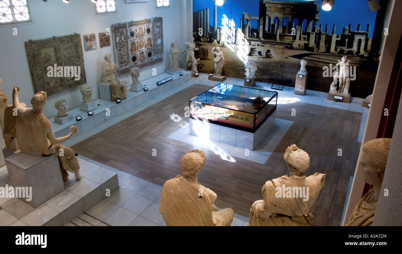 Interior of Tripoli Museum Libya Stock Photo - Alamy