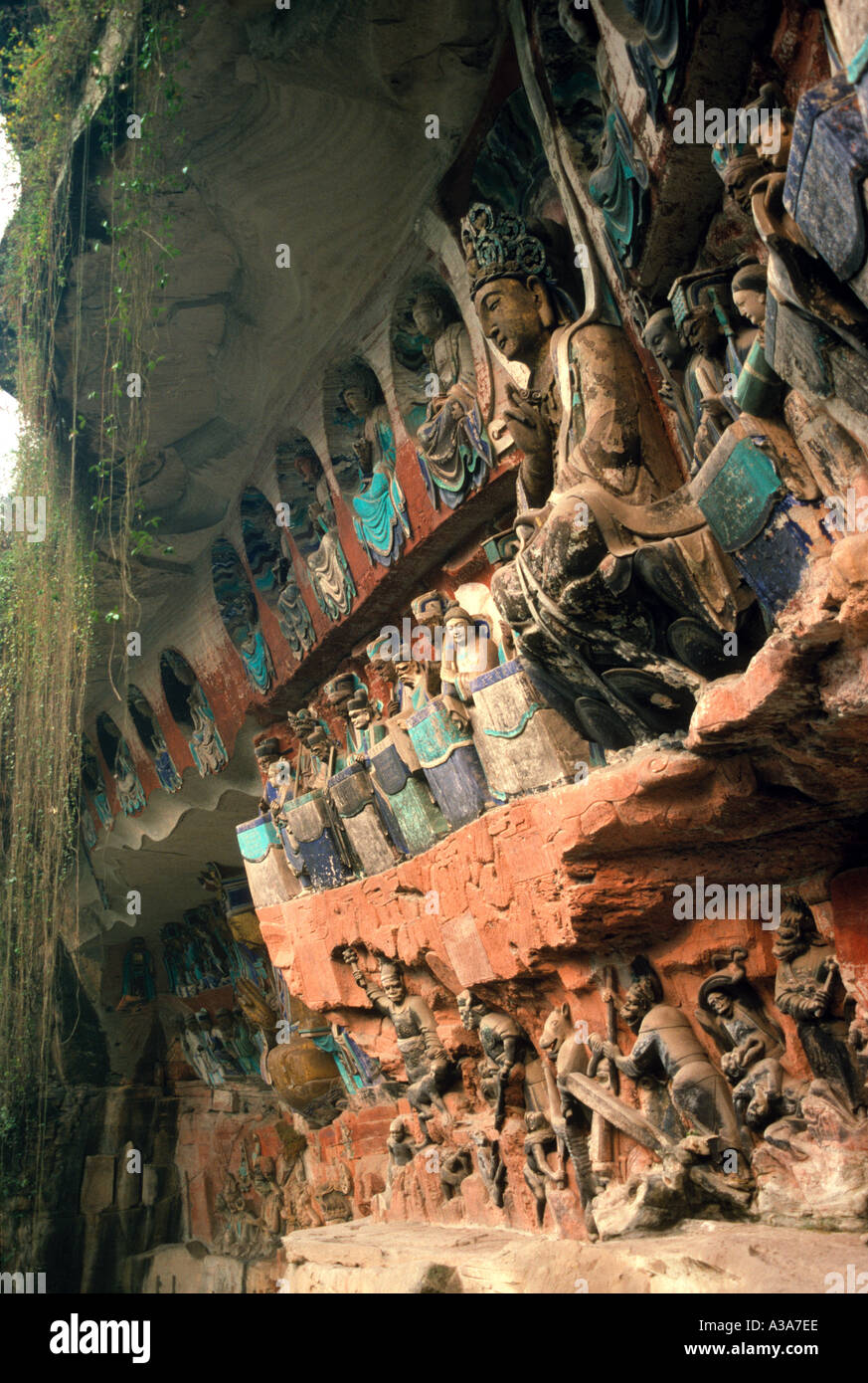 Dazu Cave Art China 3 Stock Photo - Alamy