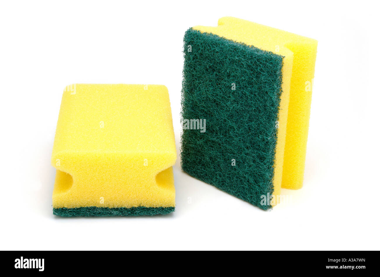 Green plastic scrubber hi-res stock photography and images - Alamy