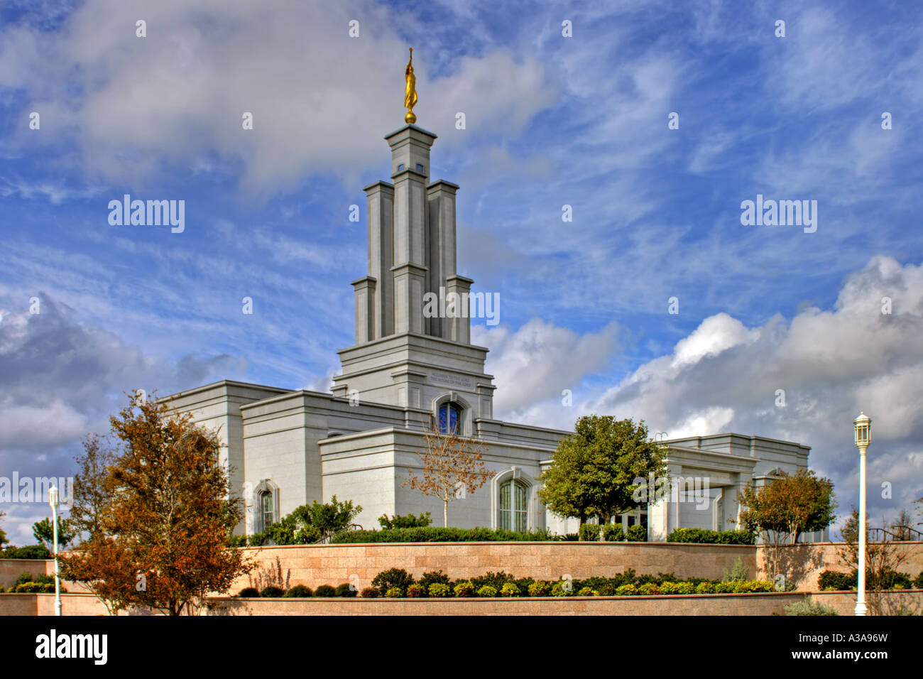 SAT Temple Side Stock Photo - Alamy