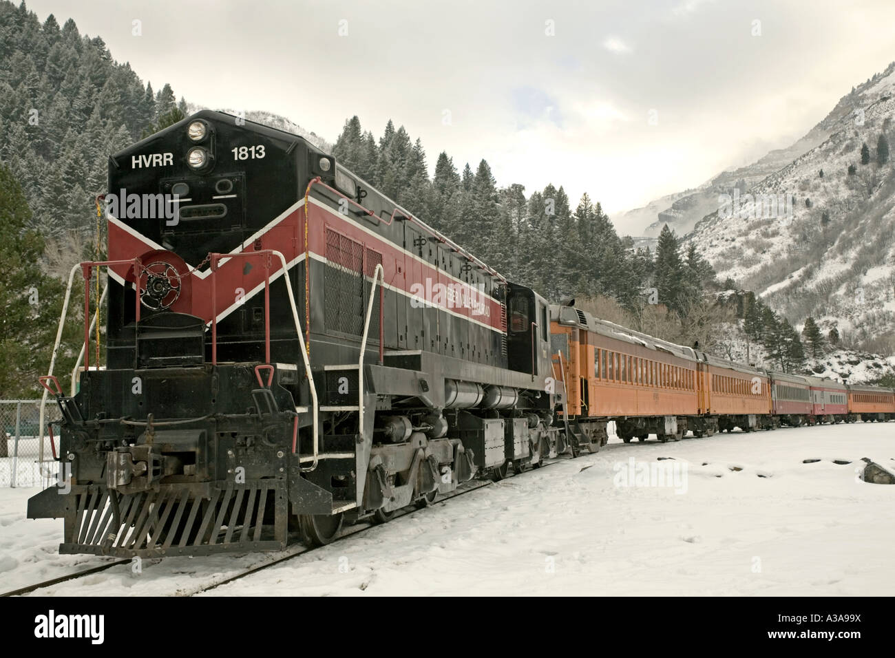 Heber creeper train utah hi-res stock photography and images - Alamy