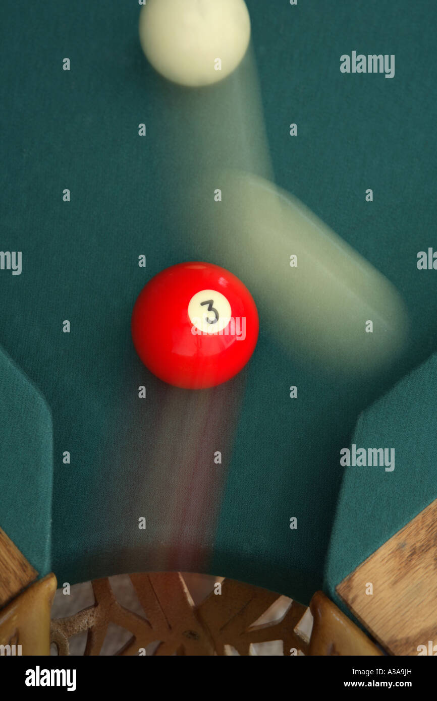 Pool shot with motion Stock Photo - Alamy