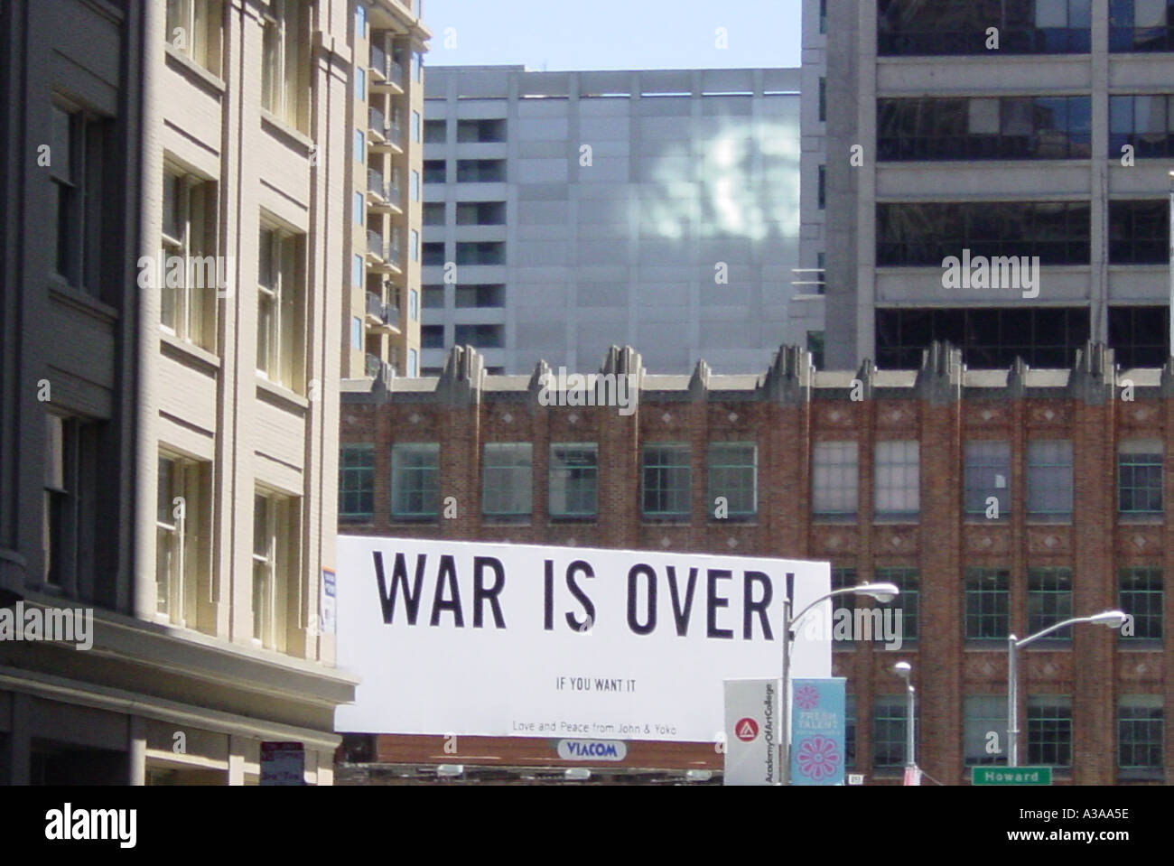 War is Over Stock Photo - Alamy
