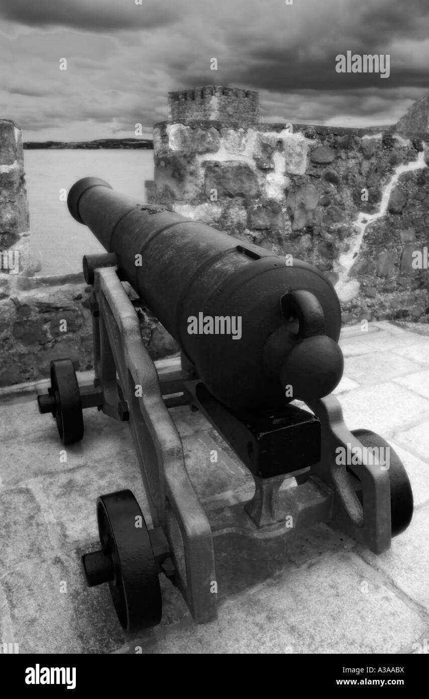 Carrickfergus castle Black and White Stock Photos & Images - Alamy