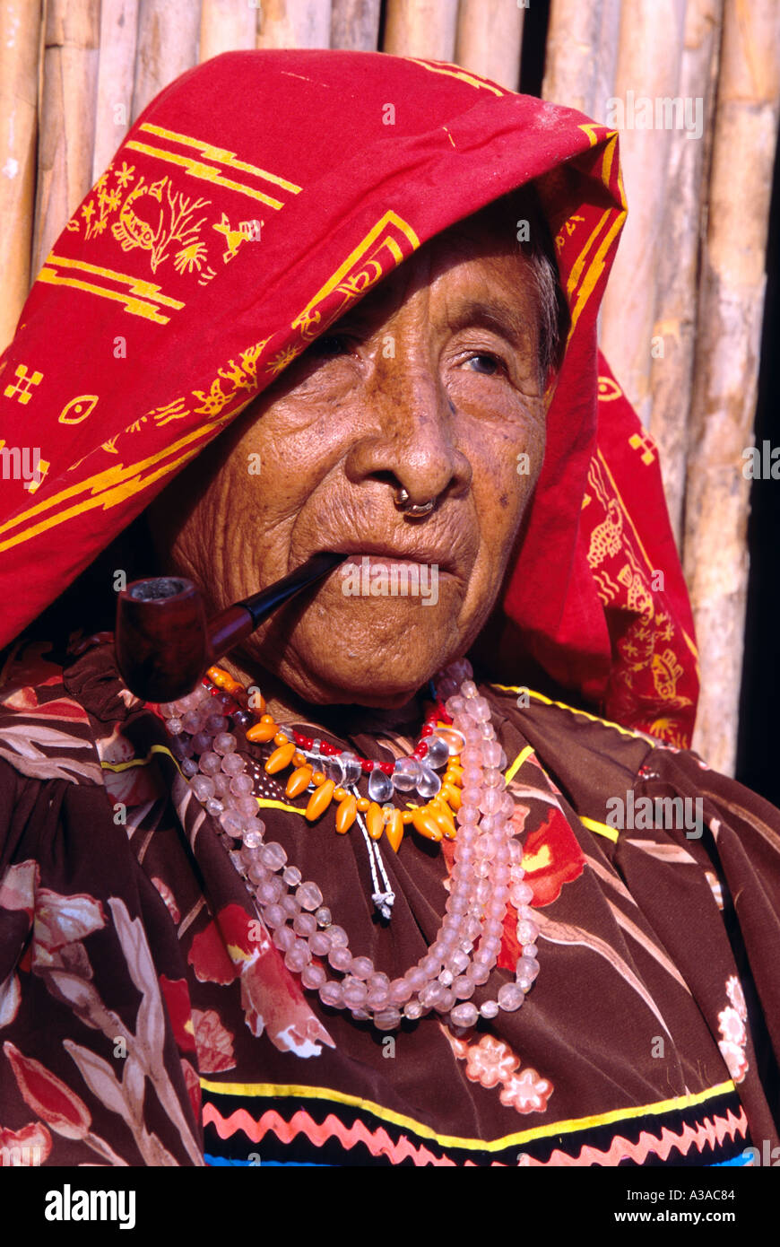 Colorful Kuna Native Indigenous Tribes from San Blas Panama Stock Photo ...