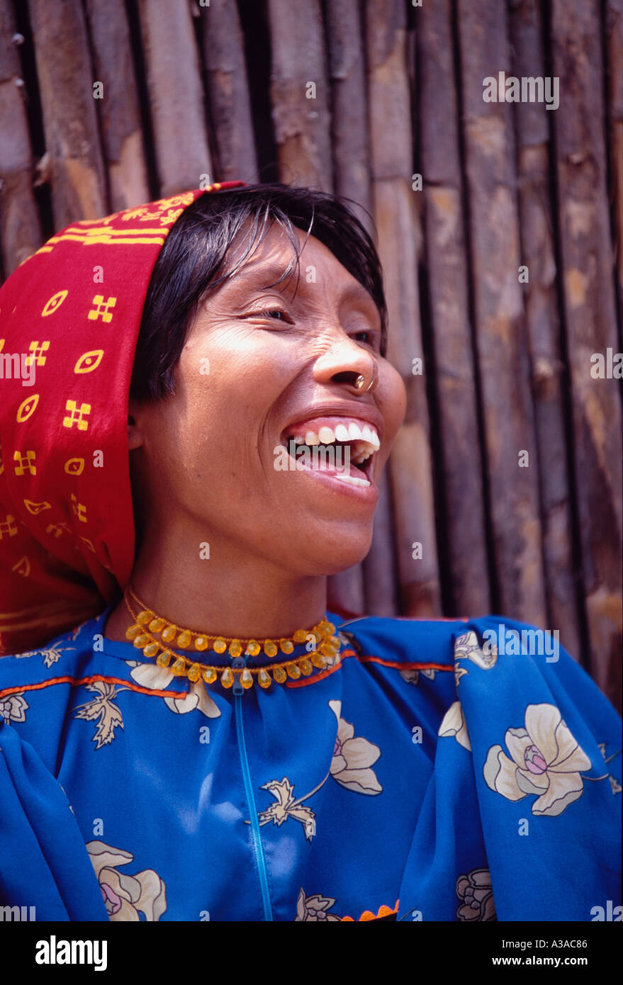 Colorful Kuna Native Indigenous Tribes from San Blas Panama Stock Photo ...