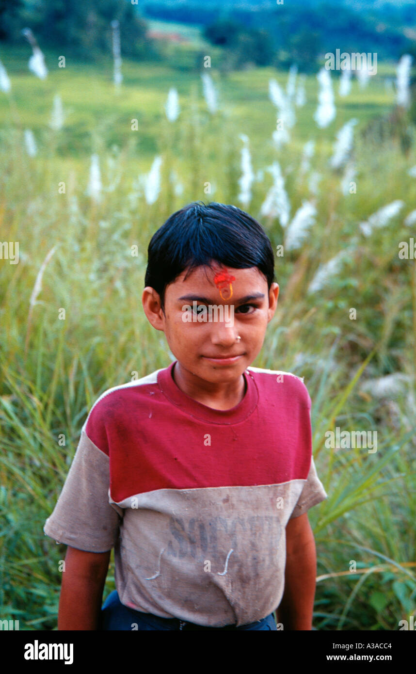 Rice on forehead hi-res stock photography and images - Alamy