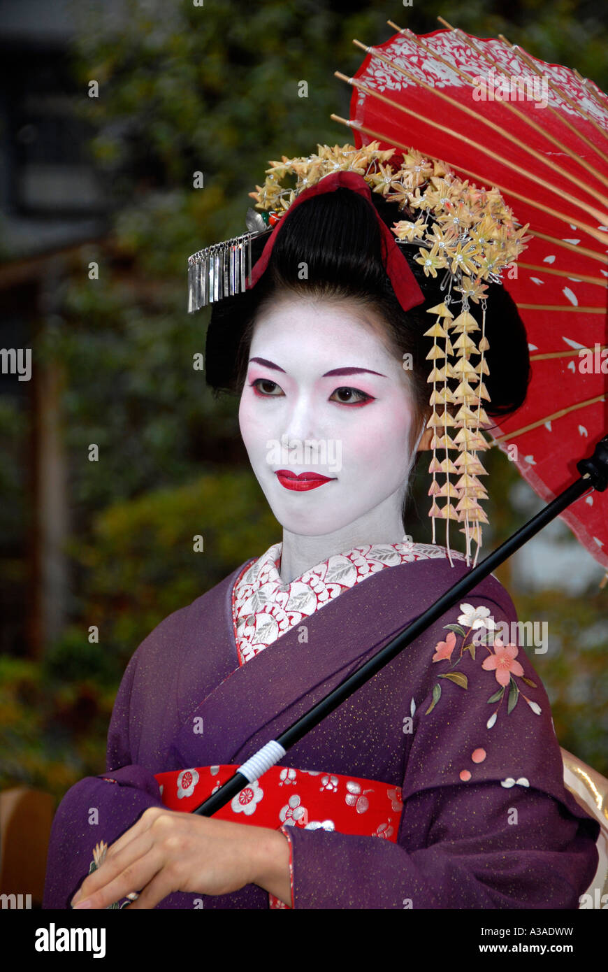 Maiko Geisha, Kyoto Japan Stock Photo - Alamy
