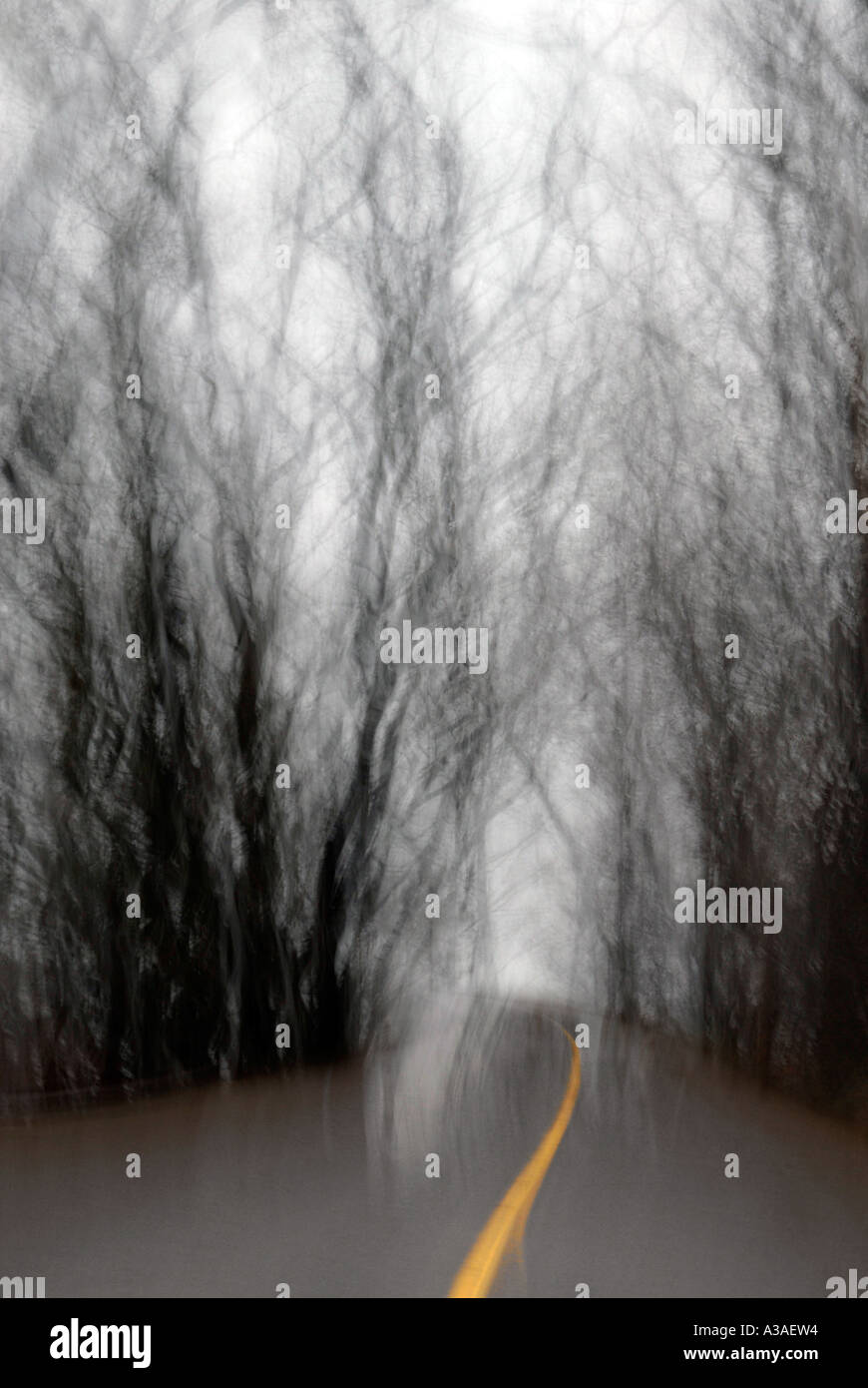 speed impression blur road Stock Photo - Alamy