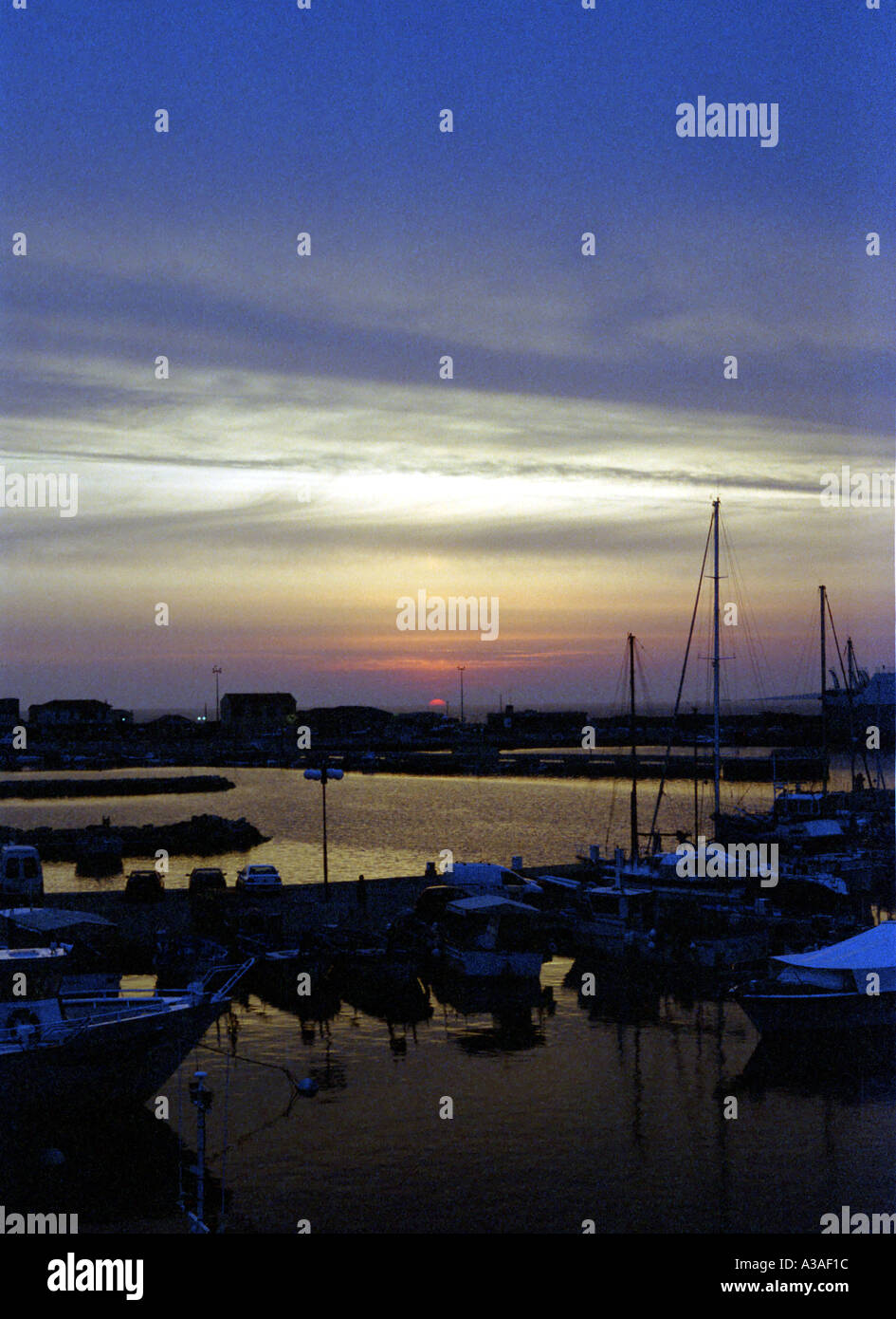 Corsica Propriano Sunset 1 Stock Photo - Alamy