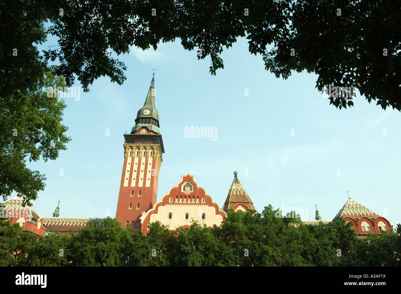 The Balkans Serbia Subotica The Town Hall Art Nouveau Style Building ...